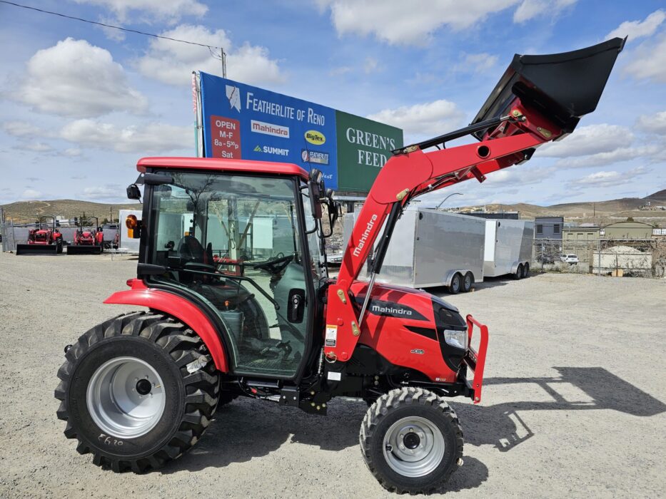2024 Mahindra 1640 Tractor with Cab and Loader - Featherlite of Reno